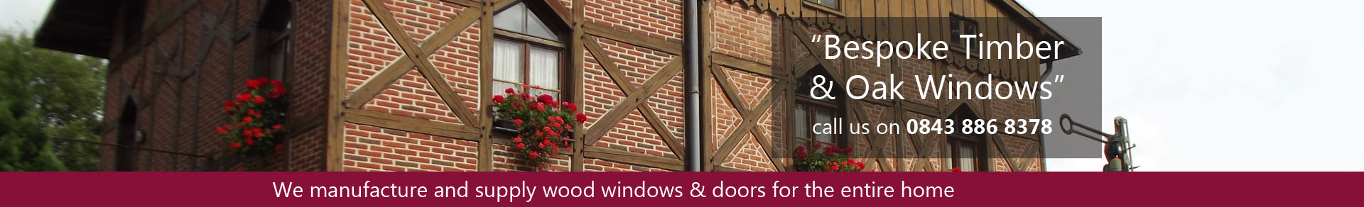 Window Specifications, Timber & Oak Window Specs